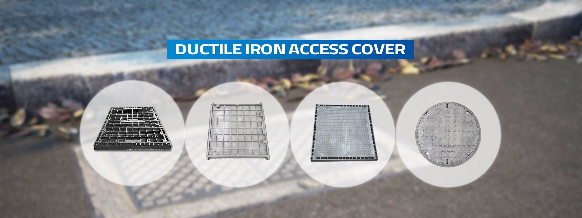 Galvanized Grate and Frame | Ductile Iron Access Cover | Qingdao Mike ...